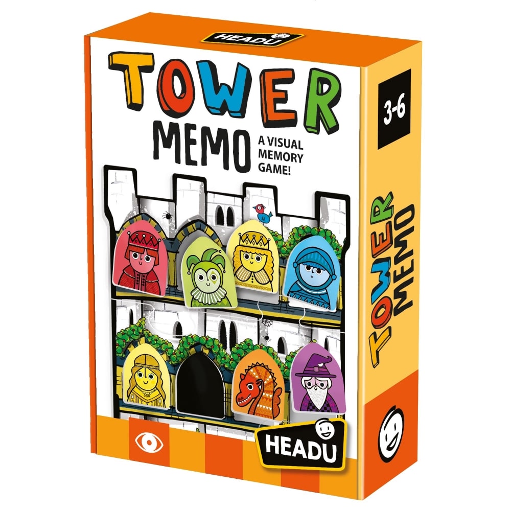 Образователна игра Memory Tower Headu - Little bees