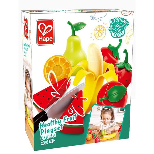 Дървен комплект - Плодове - Little bees