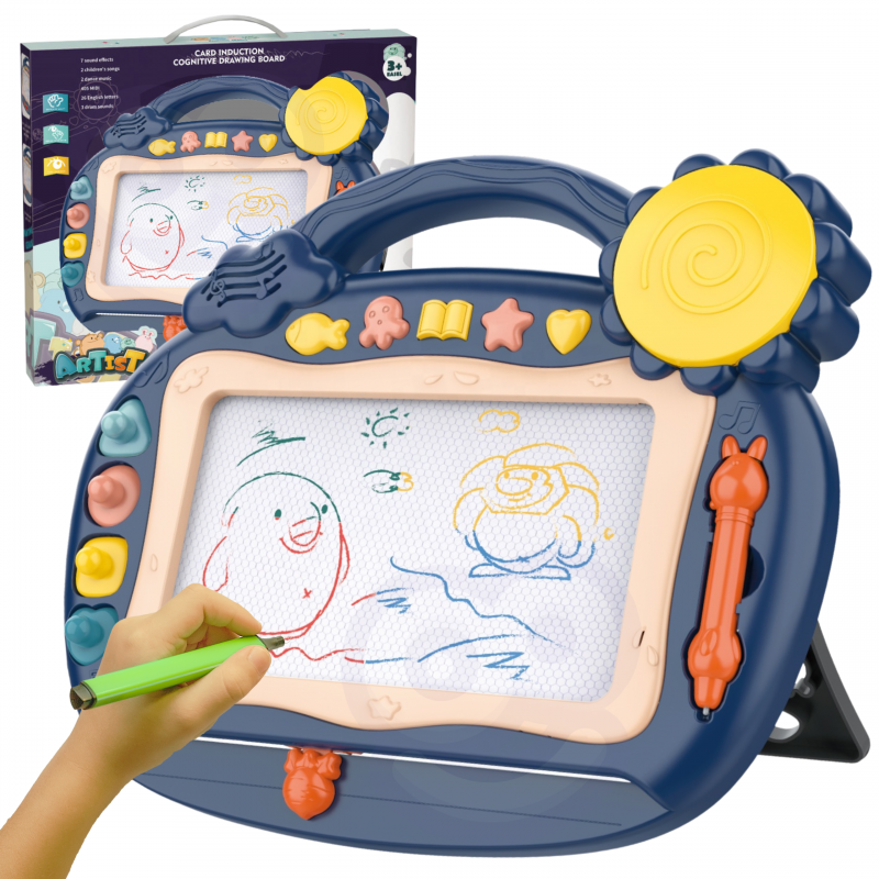 Магическа дъска за рисуване с печати и звуци - Little bees