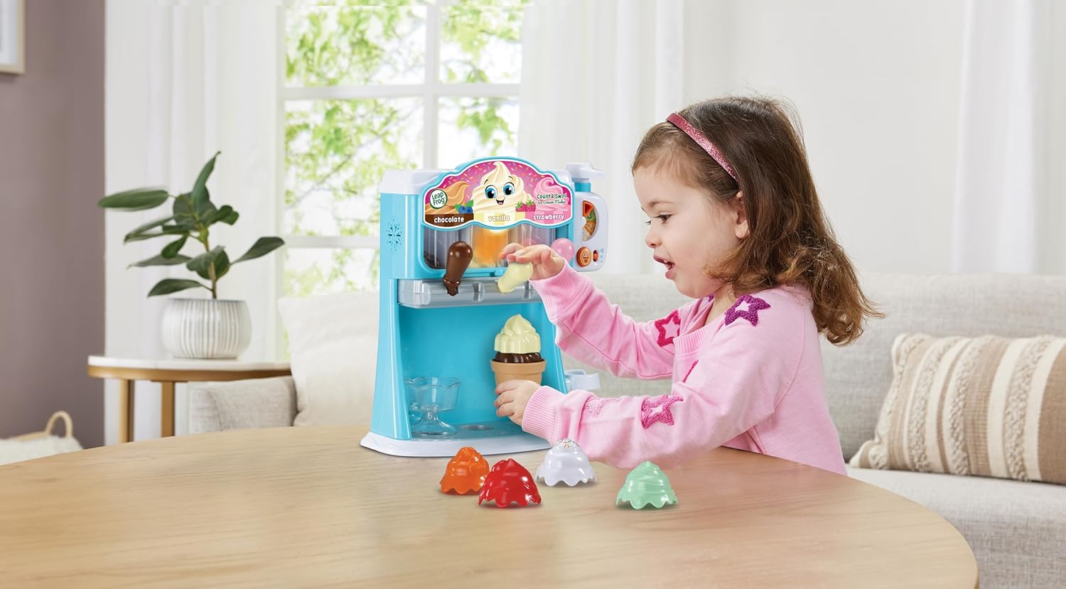 Интерактивна играчка Vtech Leap Frog Машина за сладолед - Little bees